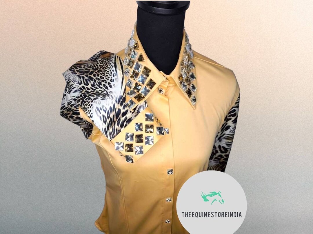 Western Show Shirt, Rail Shirt , Showmanship Shirt, Show Shirts ( Sheer ...