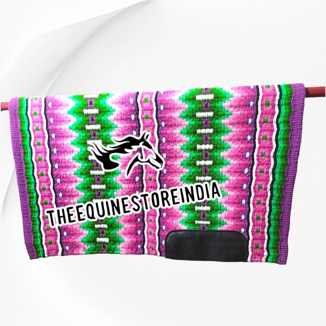 Western Show Saddle Pads Handmade Show Pads Wool Pads - Etsy