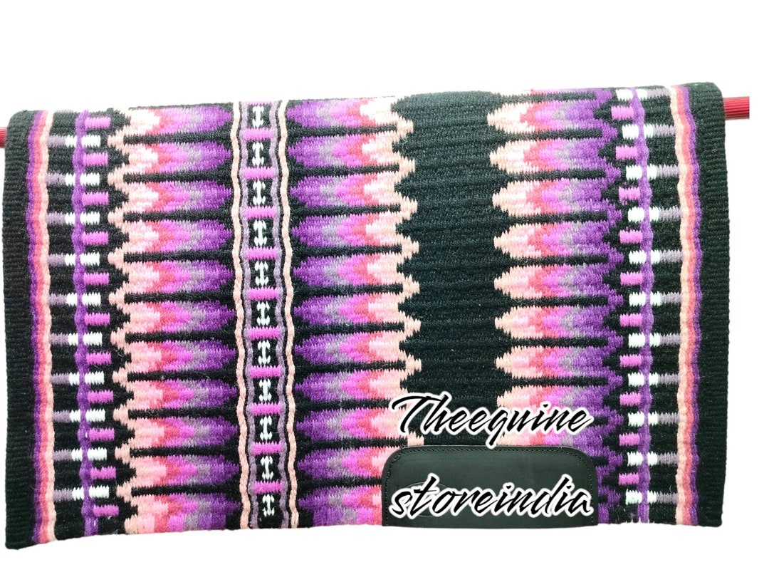 Western Show Saddle Pads Handmade Show Pads Wool Pads - Etsy