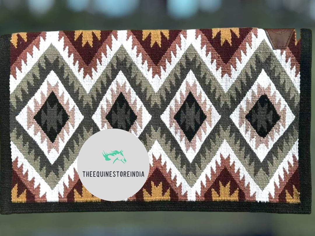 Western Show Ranch Pads - Handmade Ranch Pads - Wool Pads - Solid ...