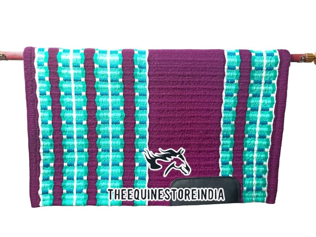 Western Show Saddle Pads Handmade Show Pads Wool Pads - Etsy