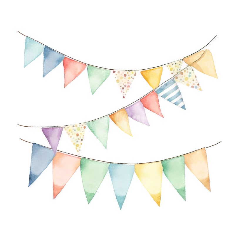 Clipart Bunting - Etsy