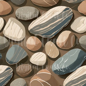 Pebbles 12 X 12 Digital Paper Pack, Scrapbook, Junk Journals, Backing ...