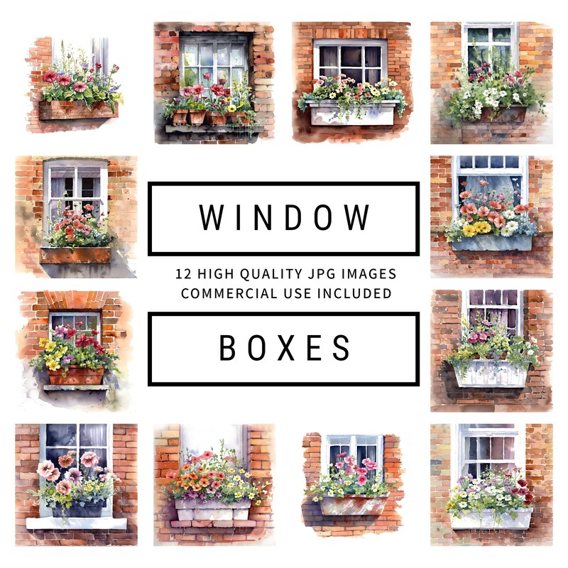 Flower Window Box - Etsy