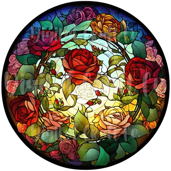 Stained Glass Templates - Etsy