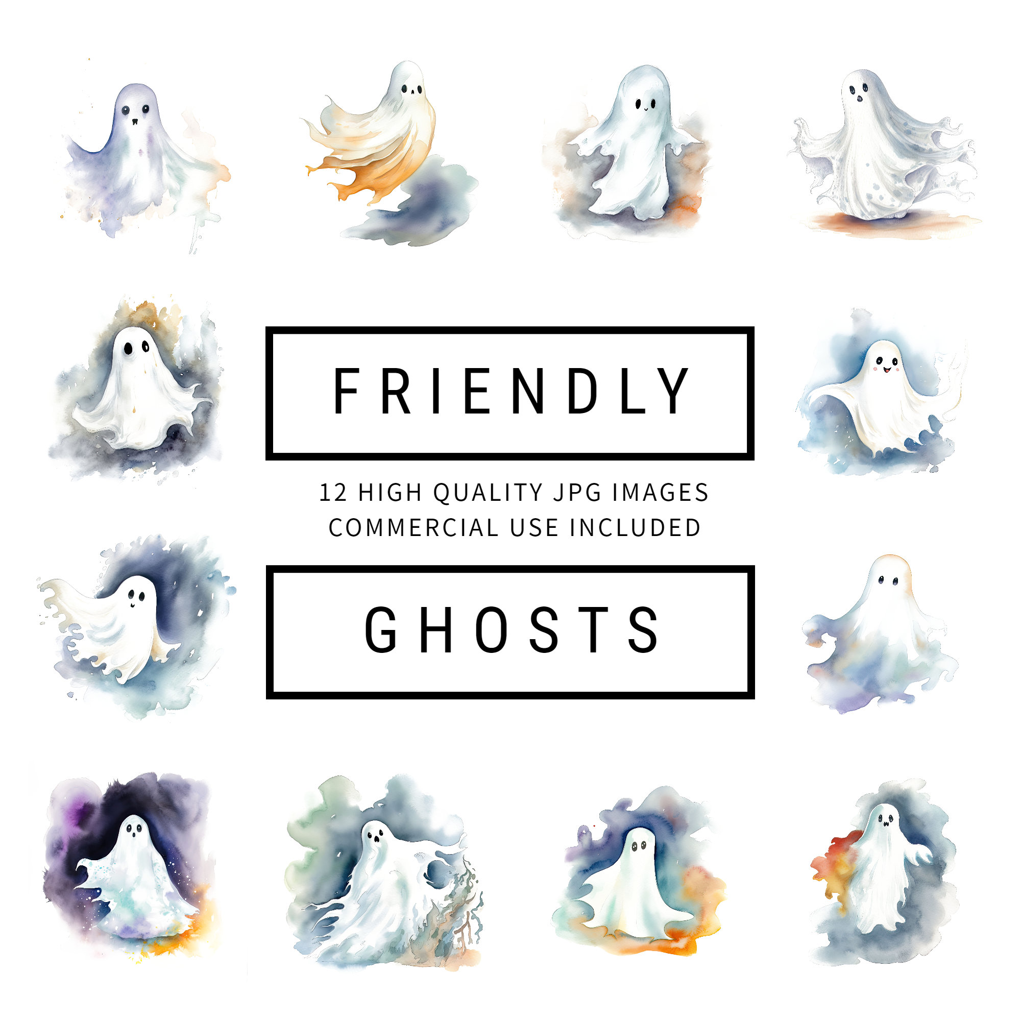 Friendly Ghost Clipart
