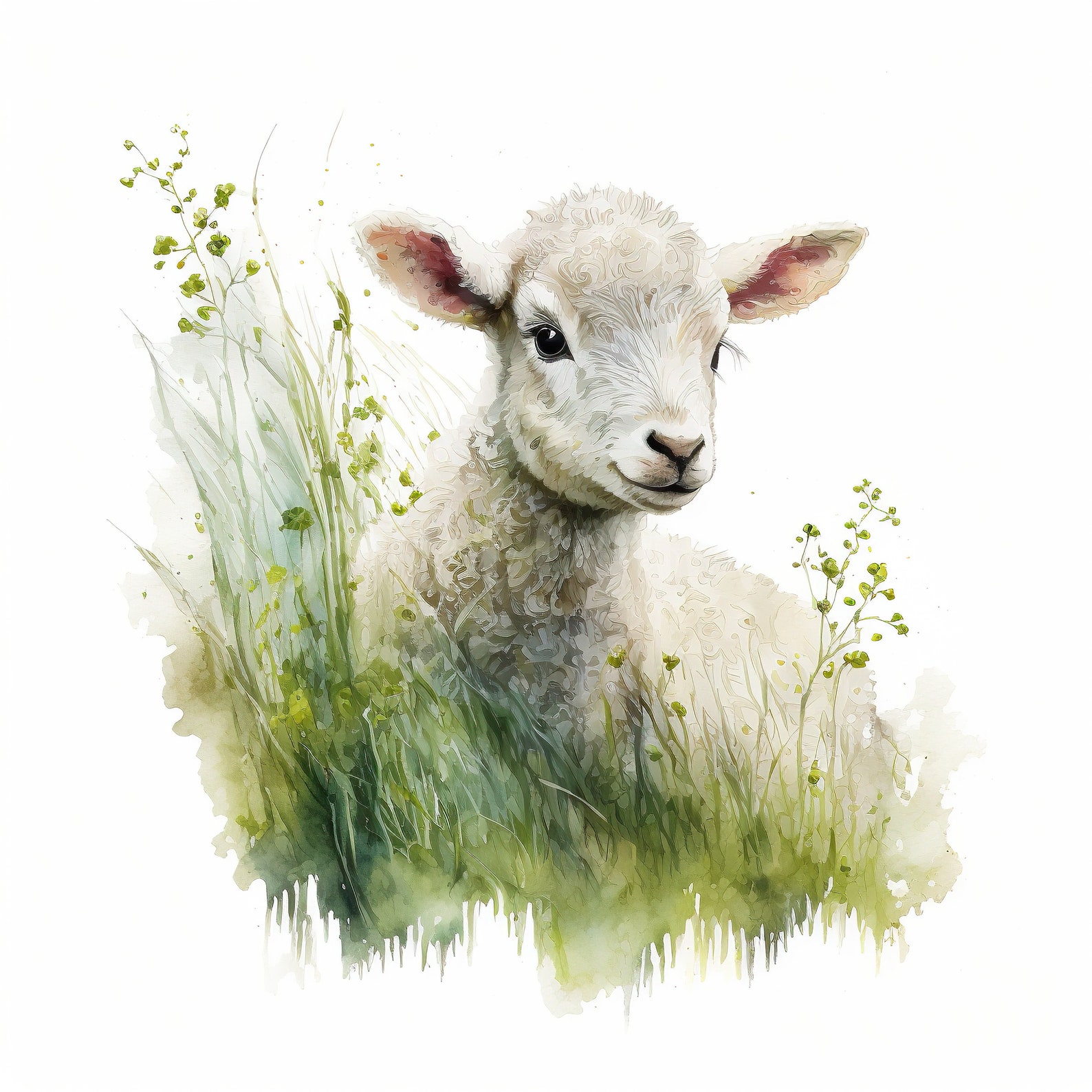 Lamb Clipart 10 High Quality Jpgs Scrap Books, Digital Paper Craft ...