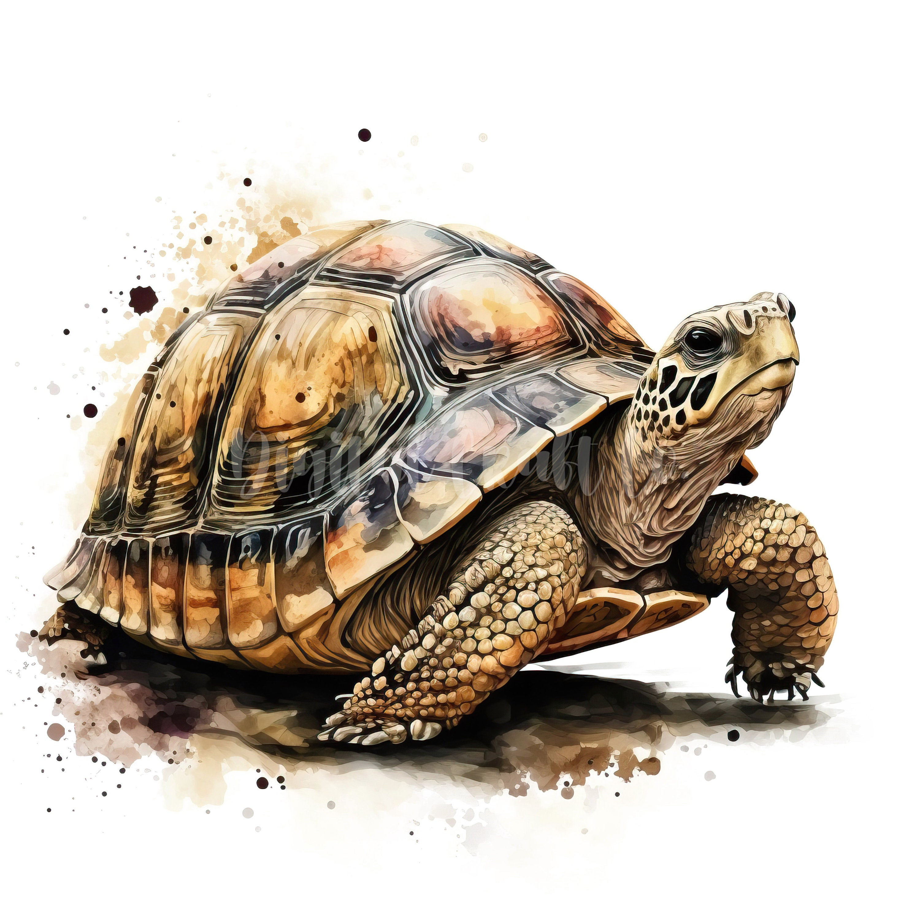 Clip Art Tortoise