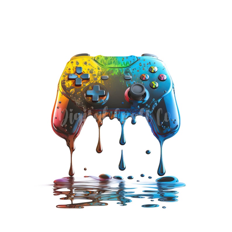 Game Controller Clipart Set 1 14 High Quality Jpgs - Etsy