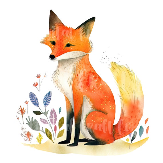 Cunning Fox Clipart Images