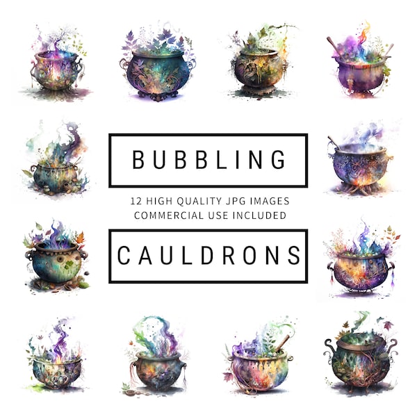 Bubbling Cauldron - Etsy