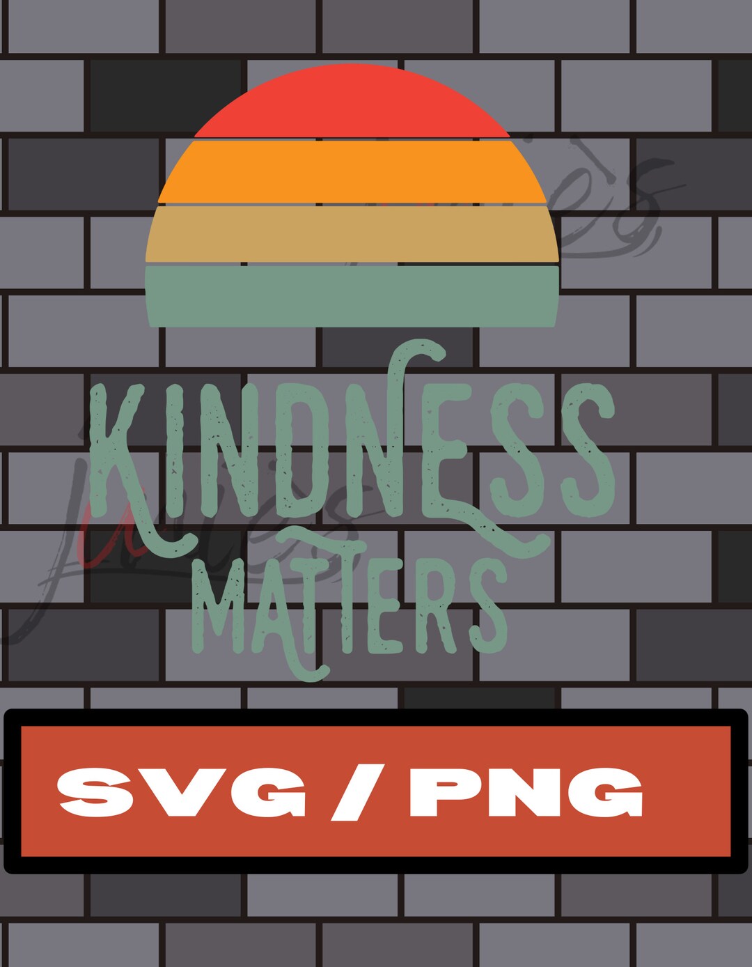 Kindness Matters Inspiring SVG Design for Your Next Project - Etsy