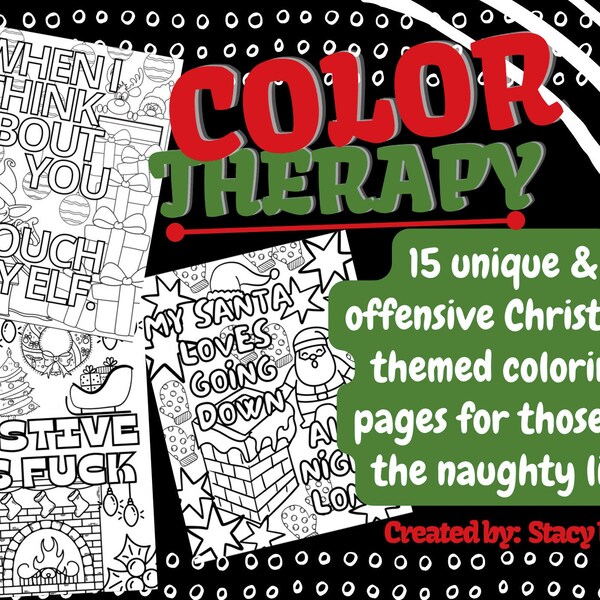 Swear Coloring Book - Etsy