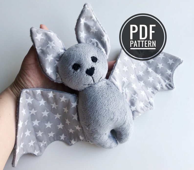 Bat Plush Pattern Bat Toy Pattern Baby Lovey Pattern Baby - Etsy
