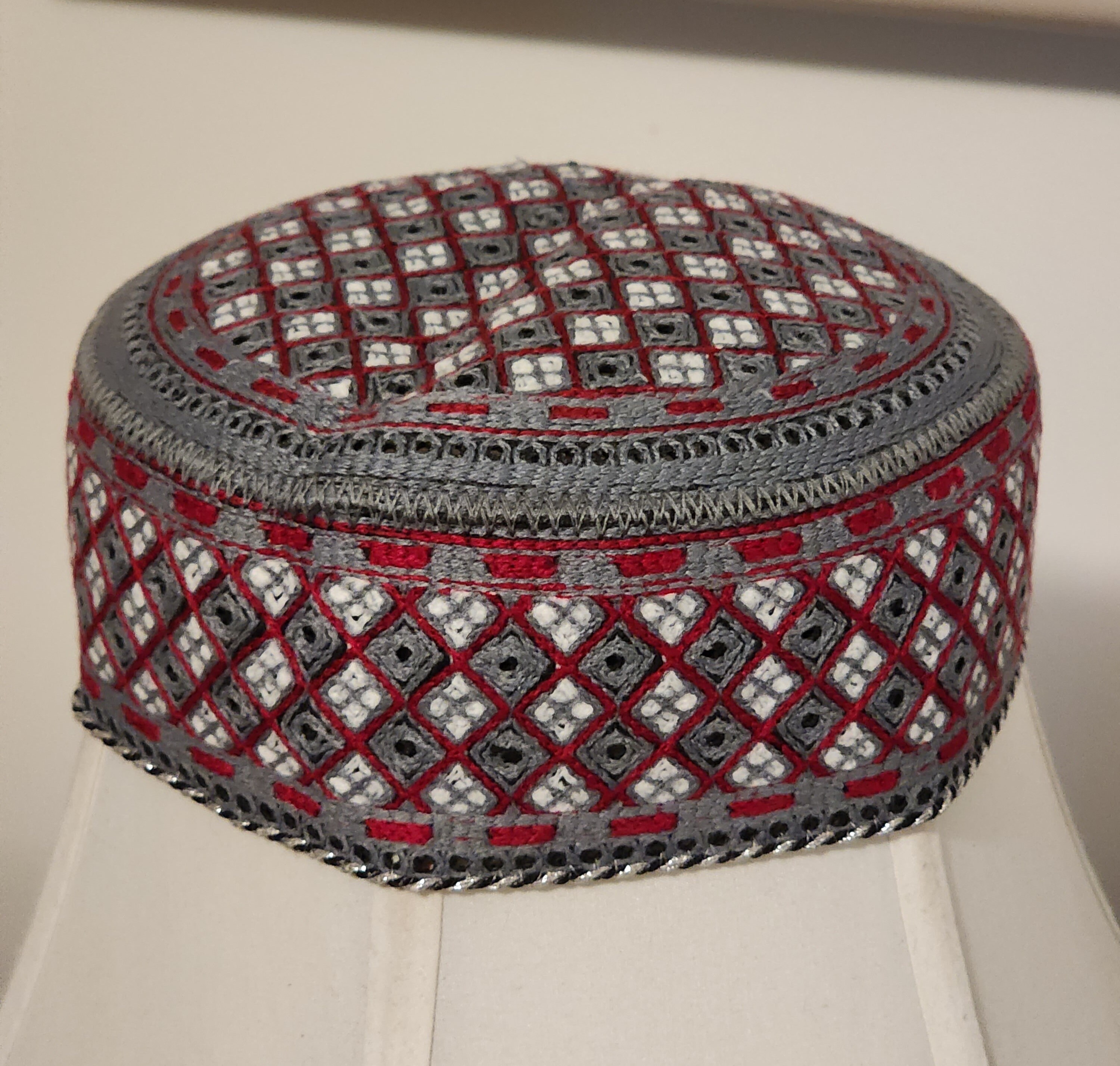 Traditional Embroided Round Cap for Men/women. Size 22 Inches - Etsy