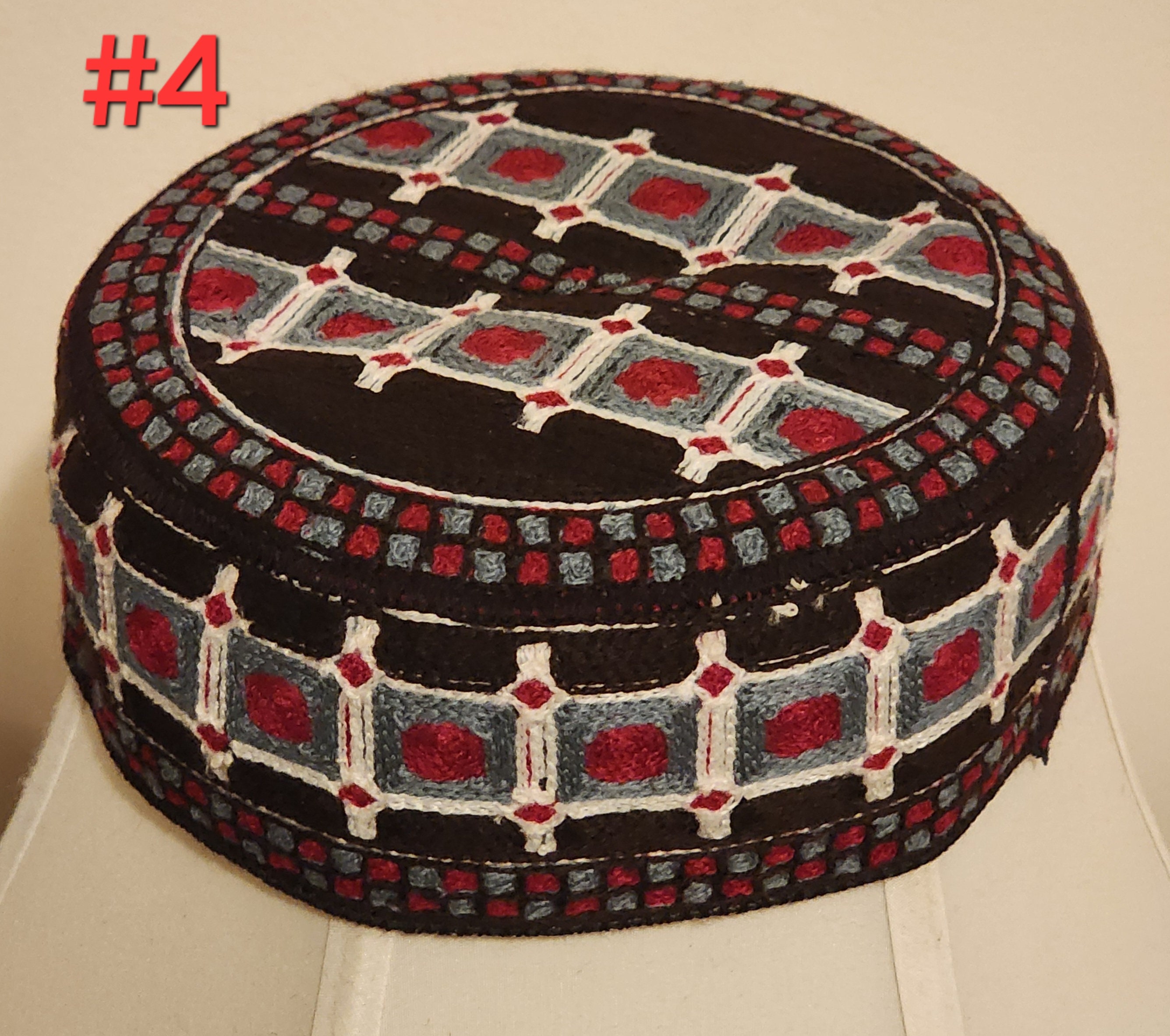 Embroidered Kufi Cap - Traditional Round Hat for Men/women - Etsy