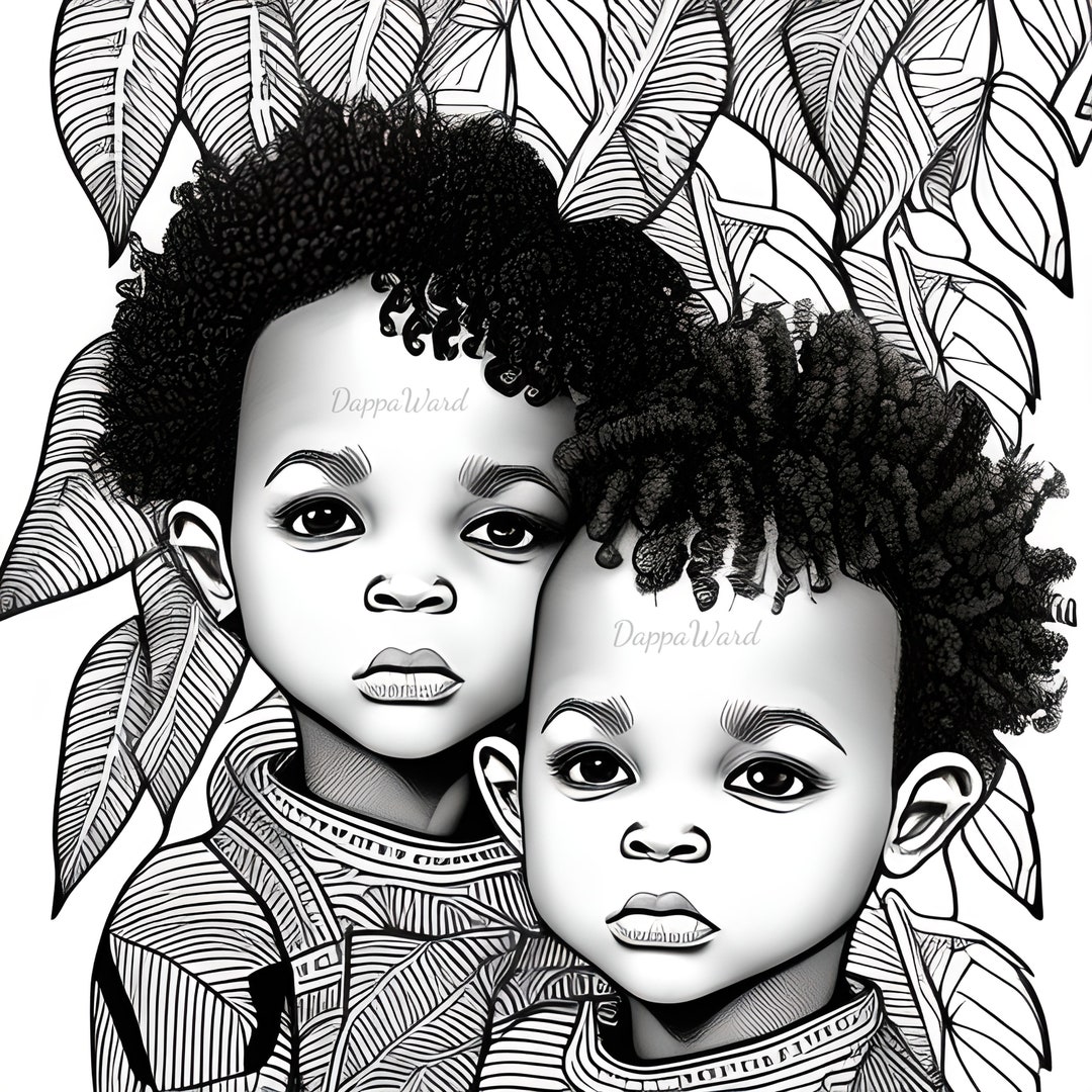 Wall Art: Brothers, Line Art, Instant Digital Download Art, PNG File ...