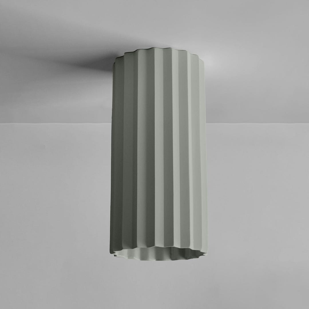 Extra Large, Surface Mount, Syracuse Pillar Light Fixture - Fog - Etsy
