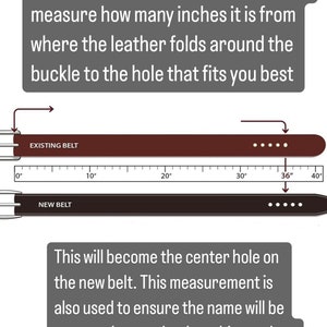 Custom Leather Belt - Etsy