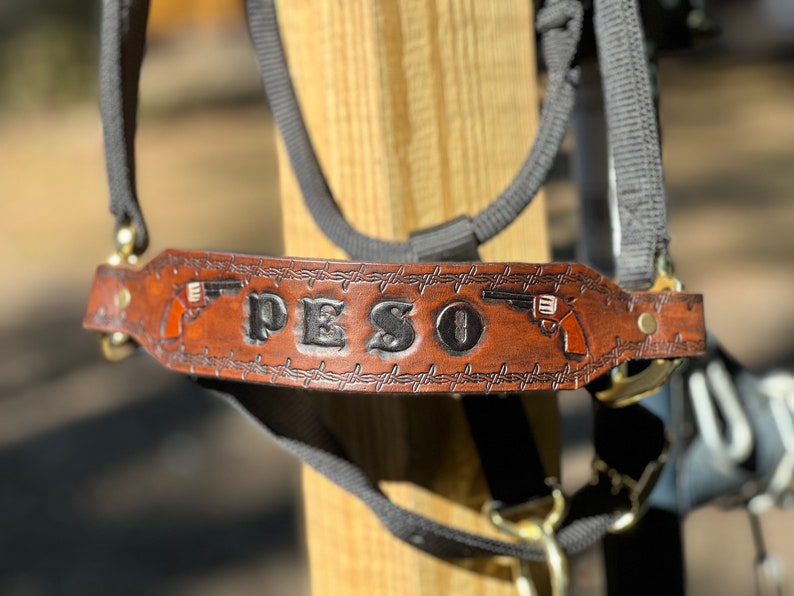 Custom Leather Bronc Halter - Etsy
