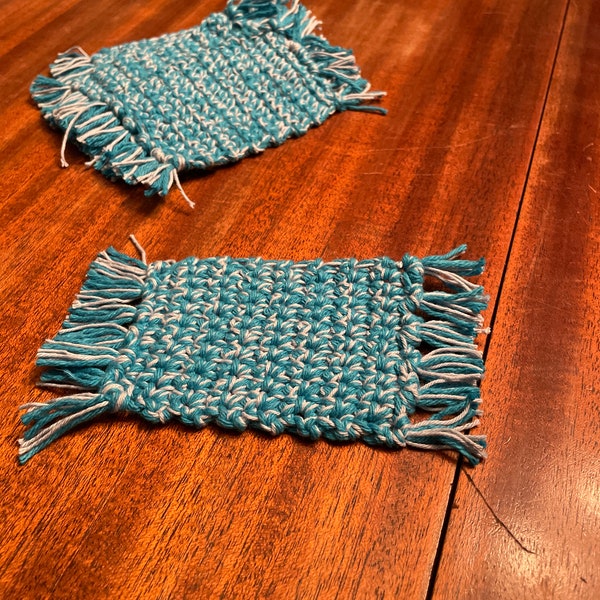 Crochet Mug Rug - Etsy