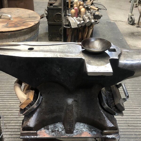 Hand Forged Spoon - Etsy