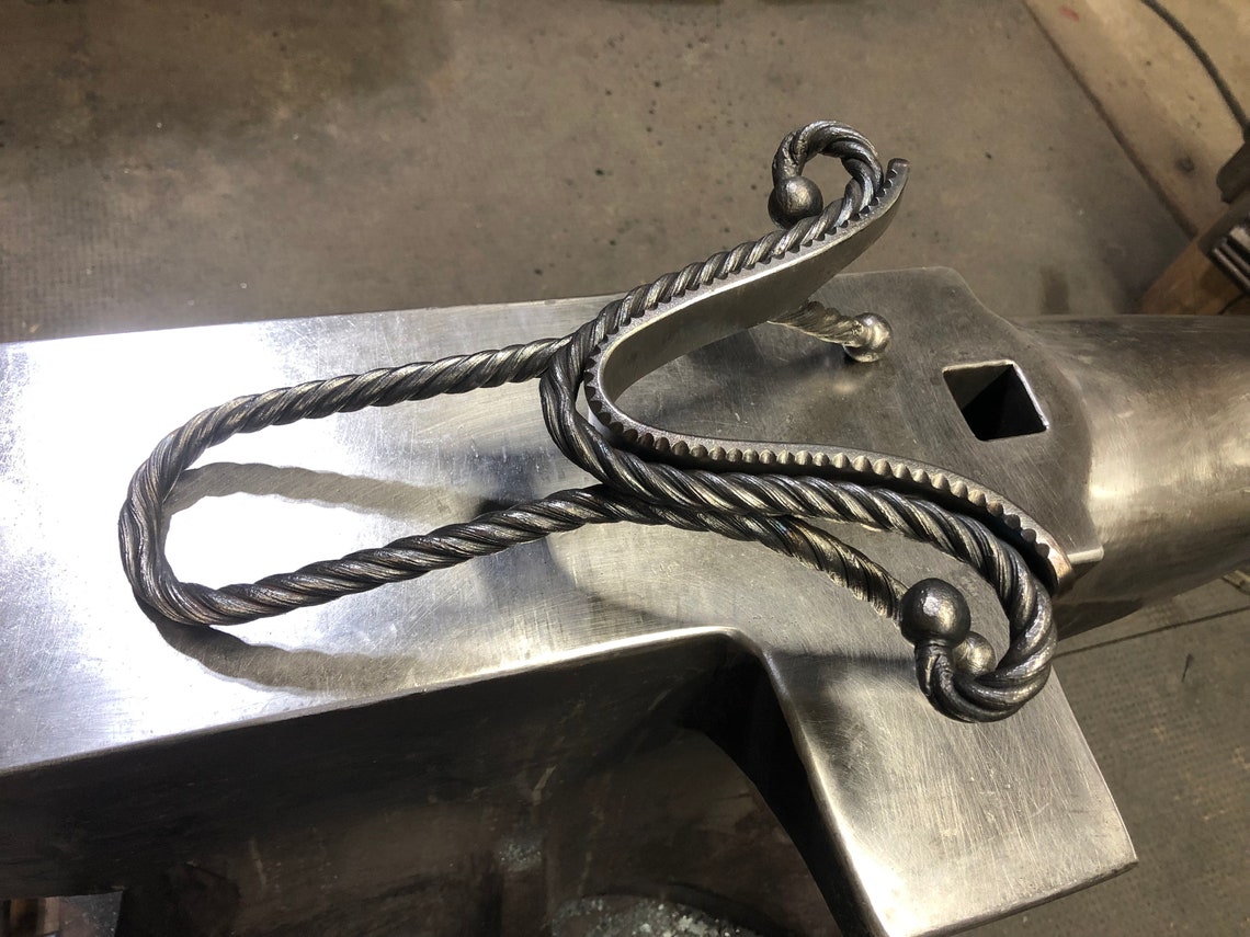 Hand Forged One of a Kind Fancy Boot Jack. - Etsy