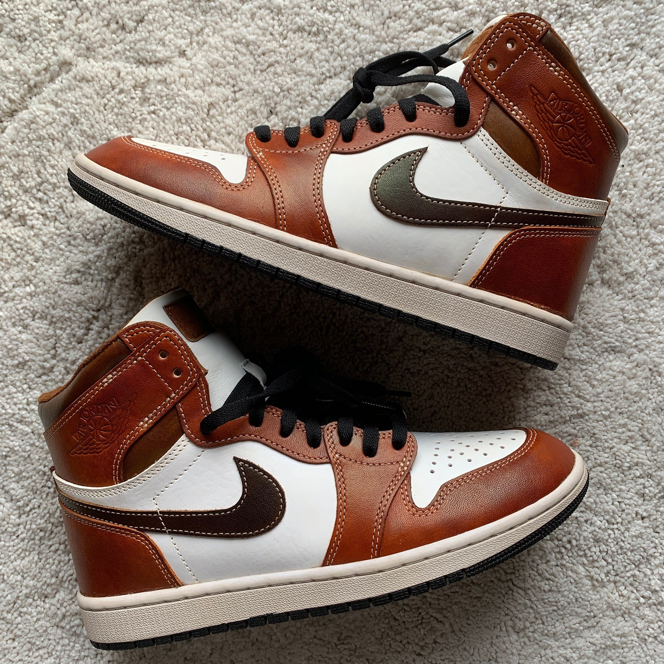 AJ1 High 1985 Sneaker Digital Pattern EU 43 / US 9.5 - Etsy 日本