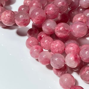 1.0cm-12cm+ High Quality Sakura Rain, Ice Rhodonite Cherry Blossom ...