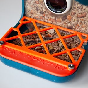 Seed Grid Insert Tossing Protection Add-on for Bird Buddy Bird Feeder ...