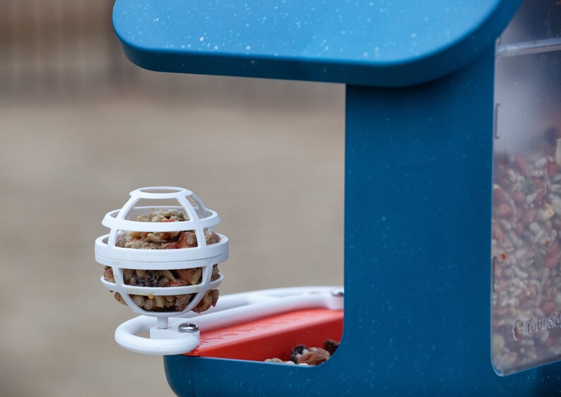 Deluxe Perch Add-on With Screw Mounts for Suet Ball & Bird - Etsy
