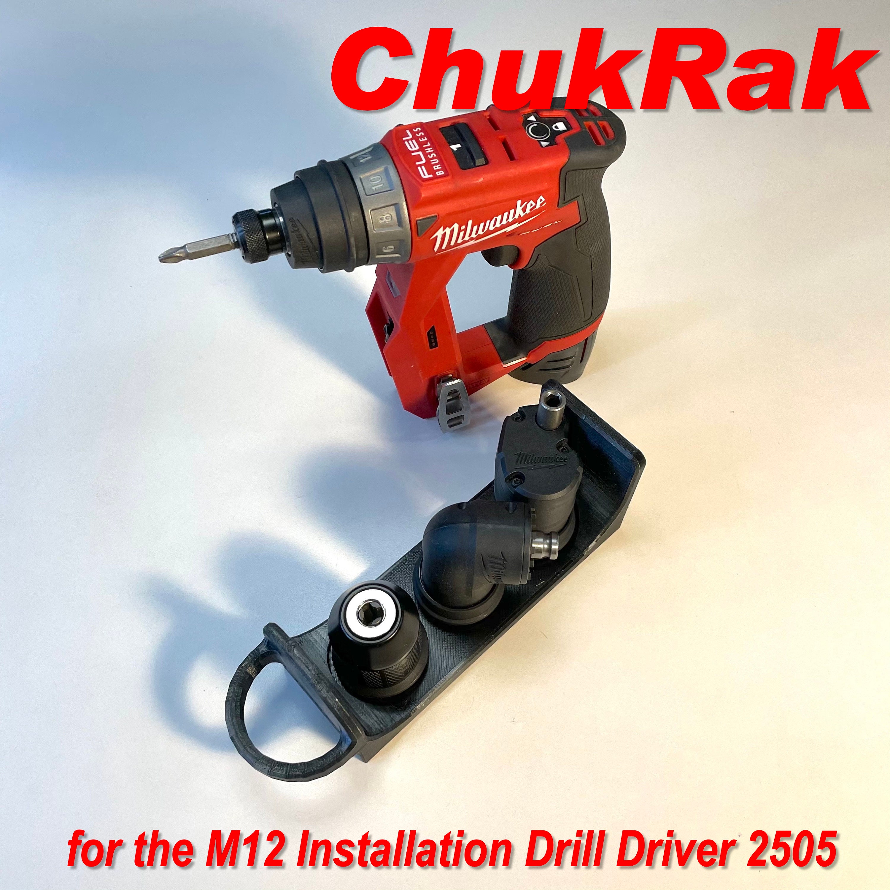 Chukrak Chuck Carrier for the Milwaukee M12 Installation Driver - Etsy