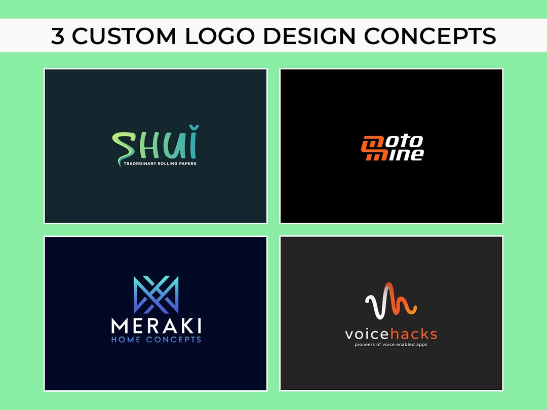 Letter Inside Shape Logo Design Letter Logo Design Letter - Etsy UK