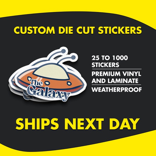 Space Vinyl Sticker - Etsy