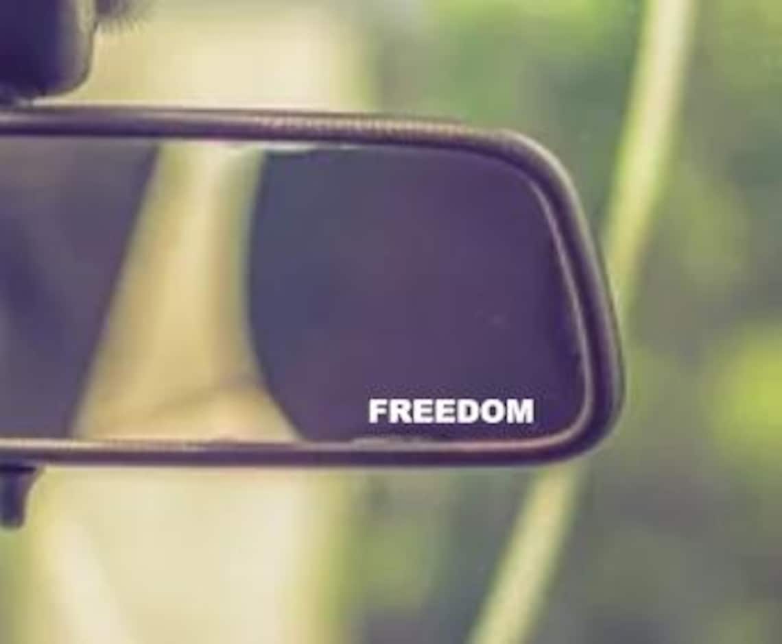 Tiny Freedom Sticker, Freedom Sticker for Car, American Freedom Sticker ...