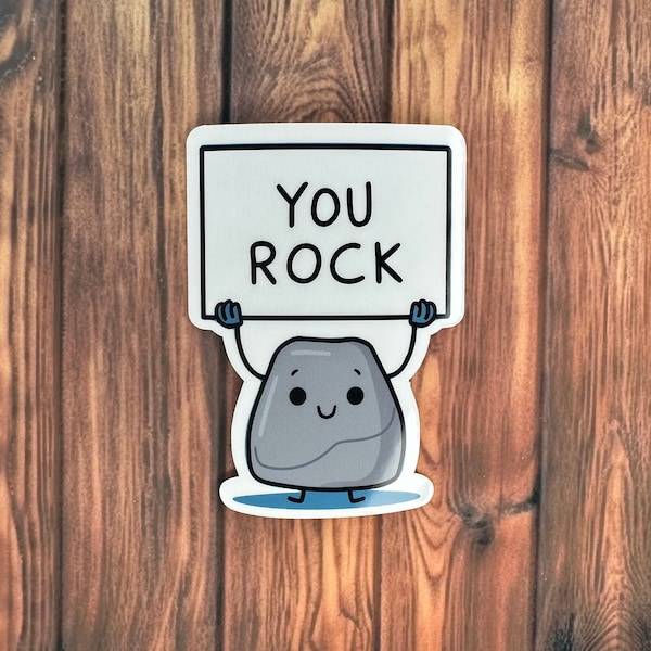 Rock Stickers - Etsy