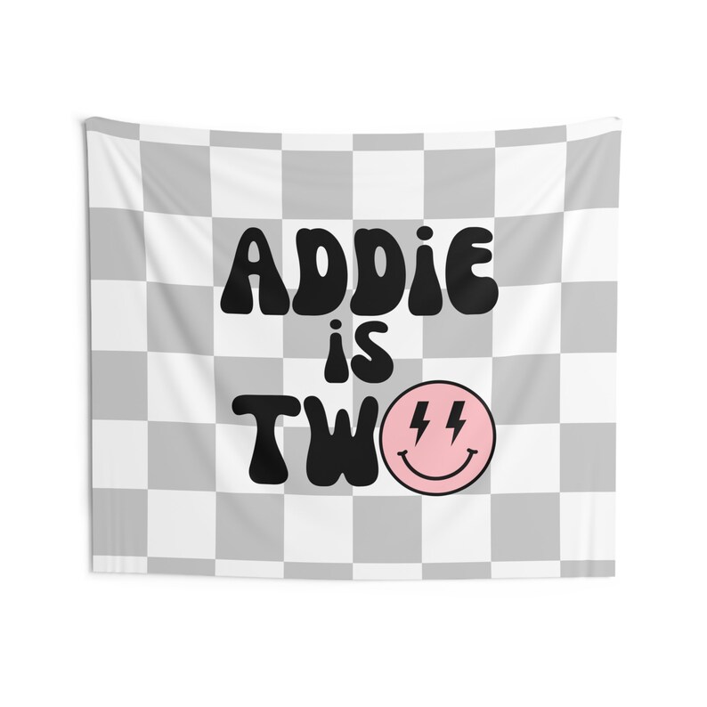 Custom Second Birthday Backdrop Two Cool Birthday Backdrop - Etsy