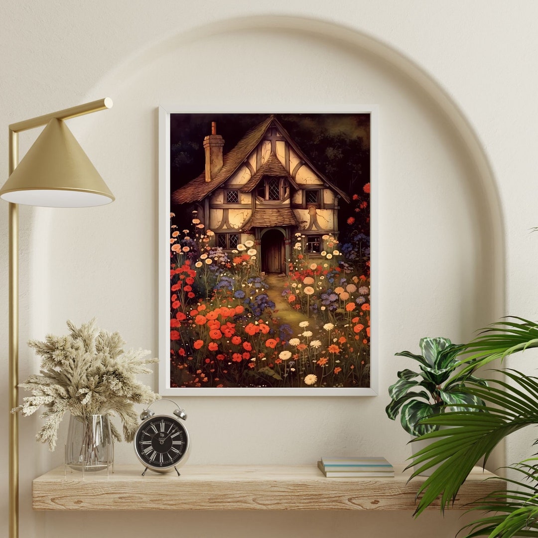 Cottagecore Wall Art, Farmhouse, Aesthetic, Cottage Core, Farm House ...