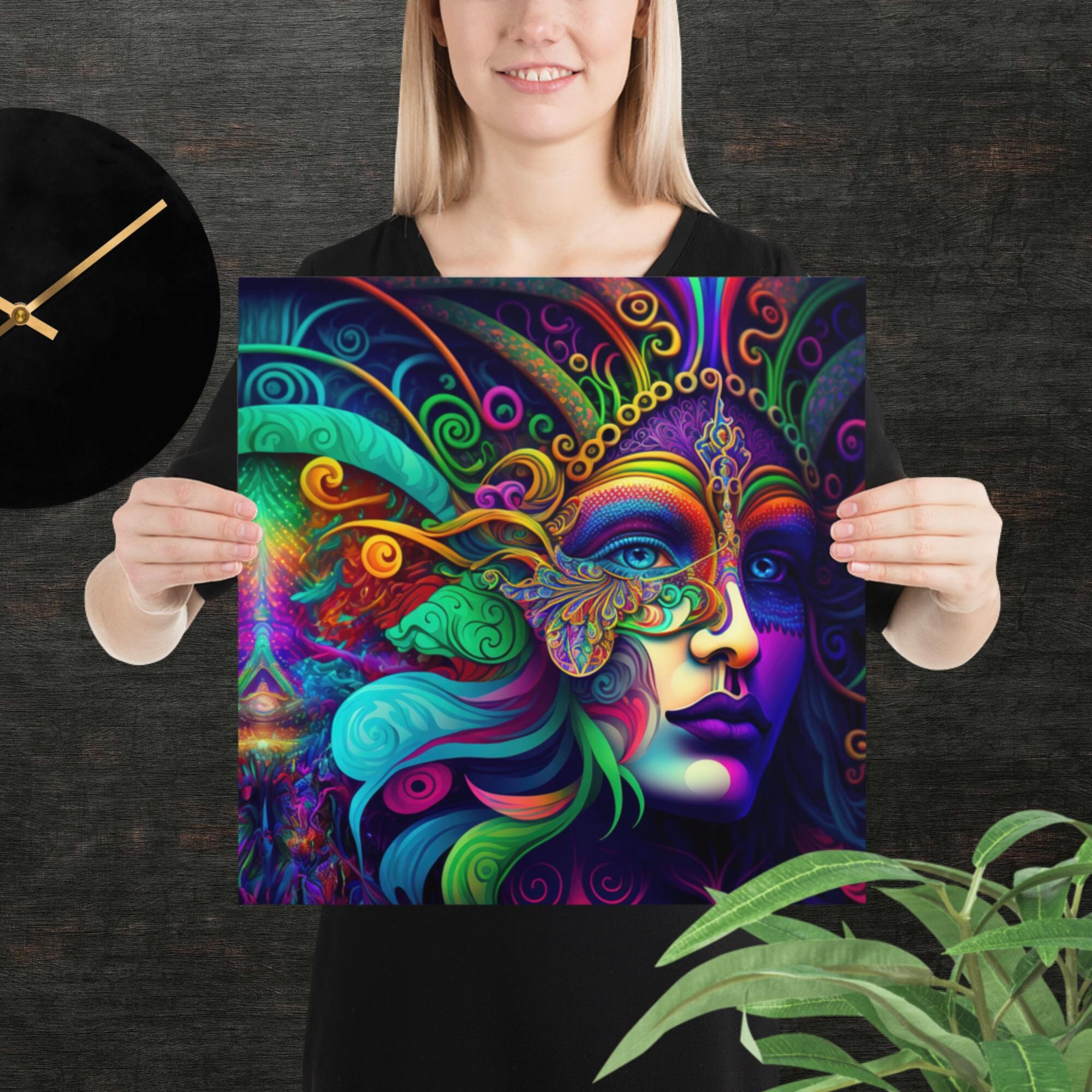 Mardi Gras Wall Art, Mardi Gras Art, Mardi Gras Decor, Poster Print ...