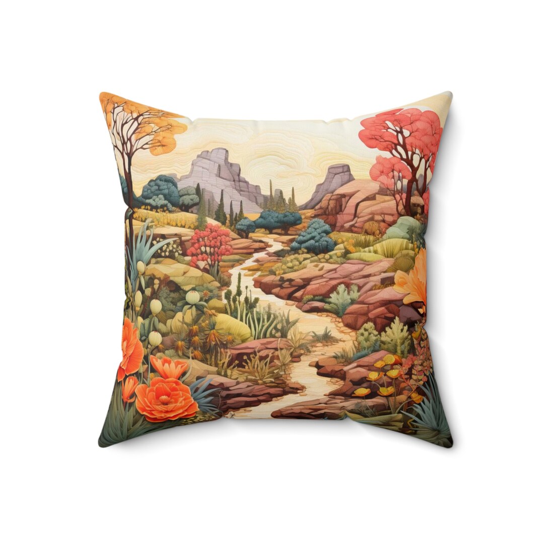 Cottagecore Throw Pillow, Aesthetic Pillow, Forestcore, Fall Home Decor ...