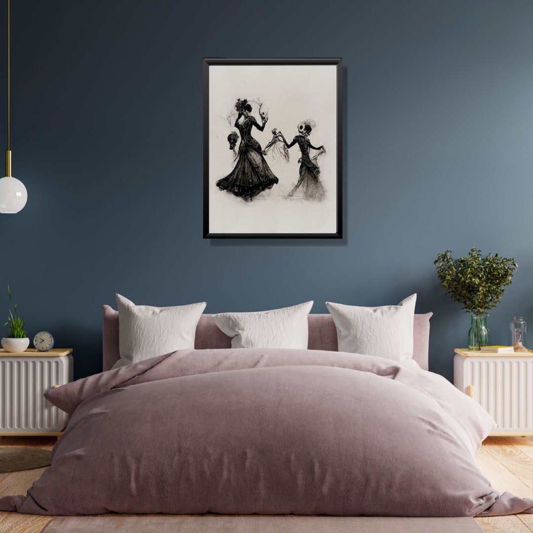 Macabre Poster, Grunge Poster, Gothic Poster, Wall Art, Edgy Dark ...