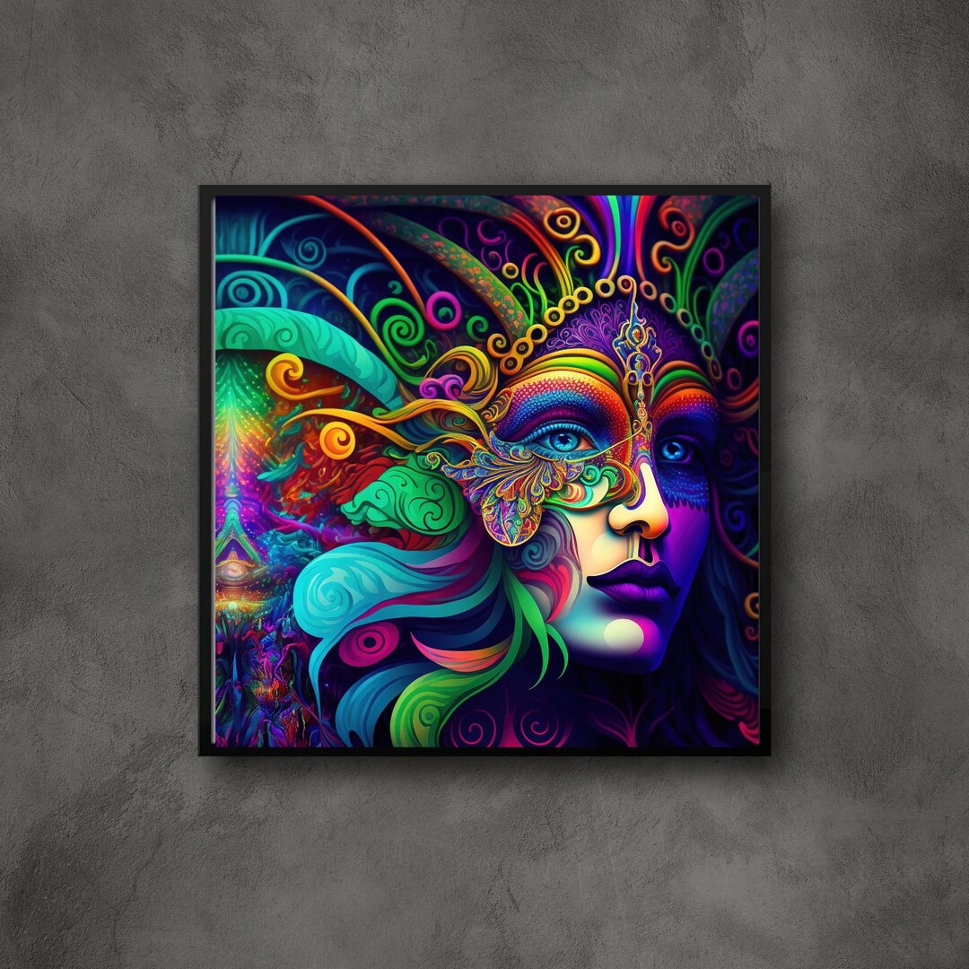 Mardi Gras Wall Art, Mardi Gras Art, Mardi Gras Decor, Poster Print ...