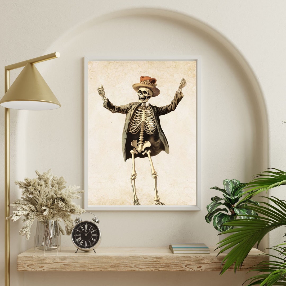 Macabre Wall Art, Gothic Home Decor, Goth Poster Print, Dark Academia ...