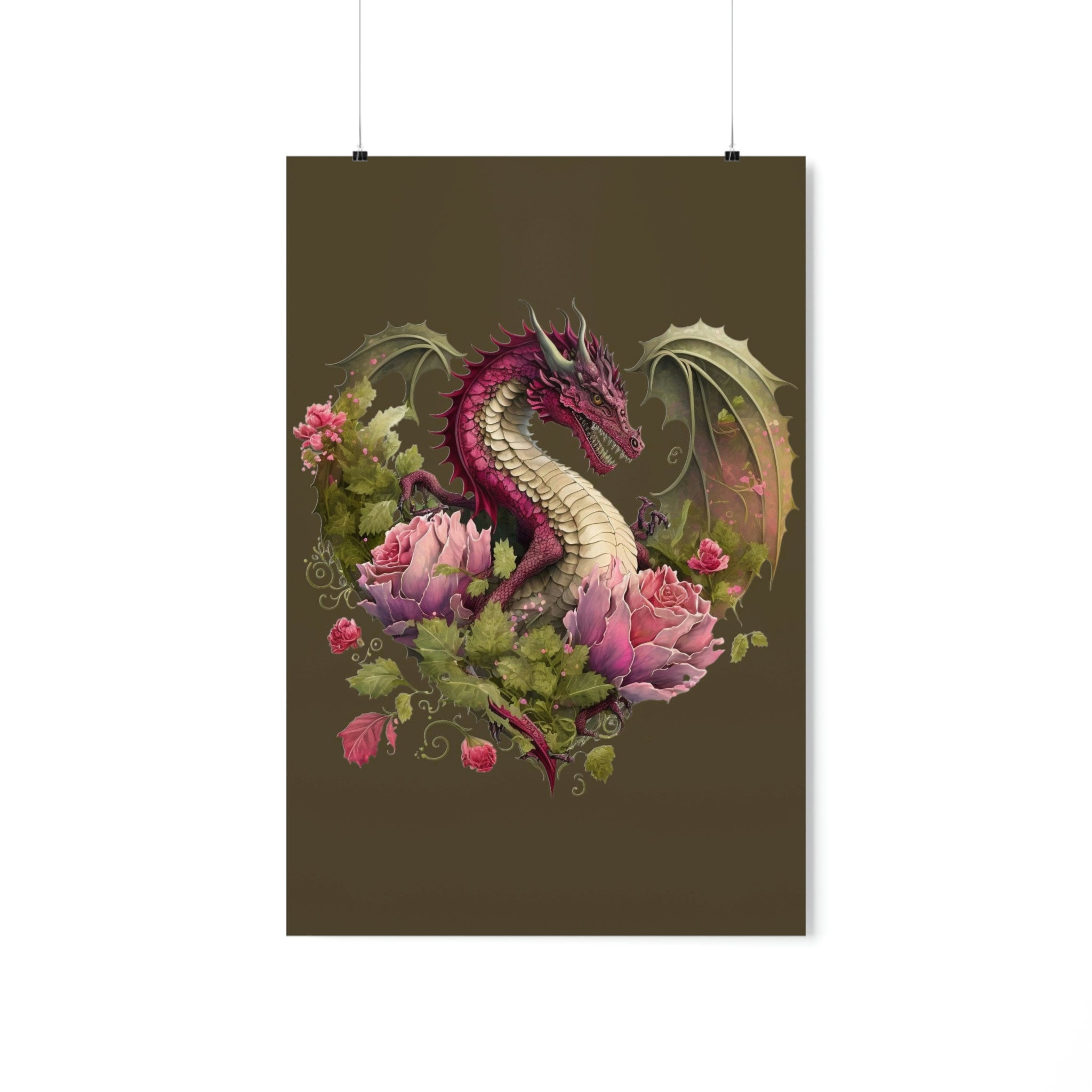 Fantasy Dragon Art Prints Dragon Wall Art Poster Dragon - Etsy