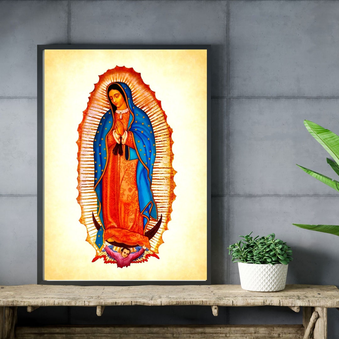 Our Lady of Guadalupe Wall Art, Poster Print, Our Lady of Guadalupe ...