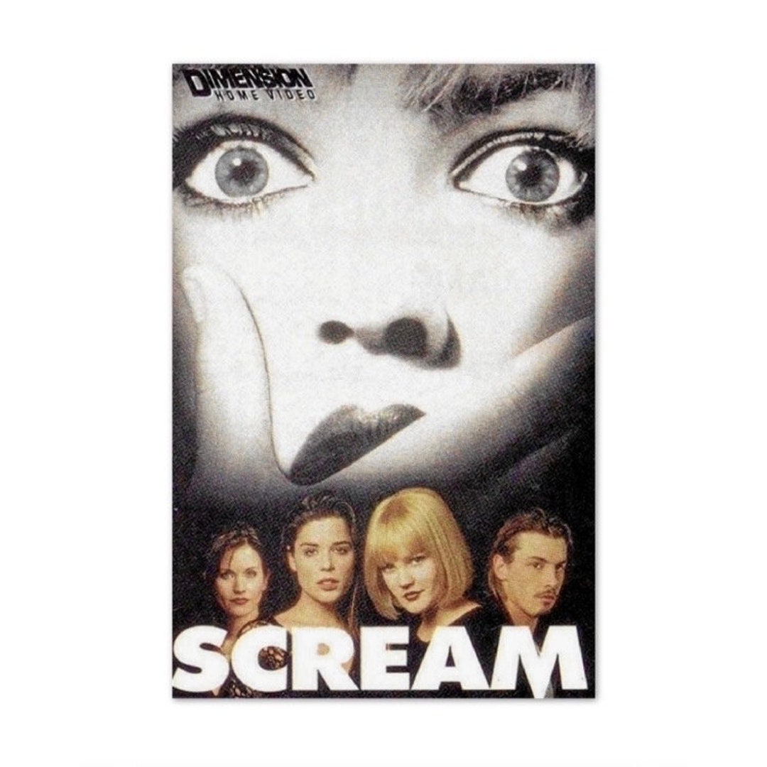 Scream Poster Limited Edition Print 90s Slasher Movie Poster Multiple ...