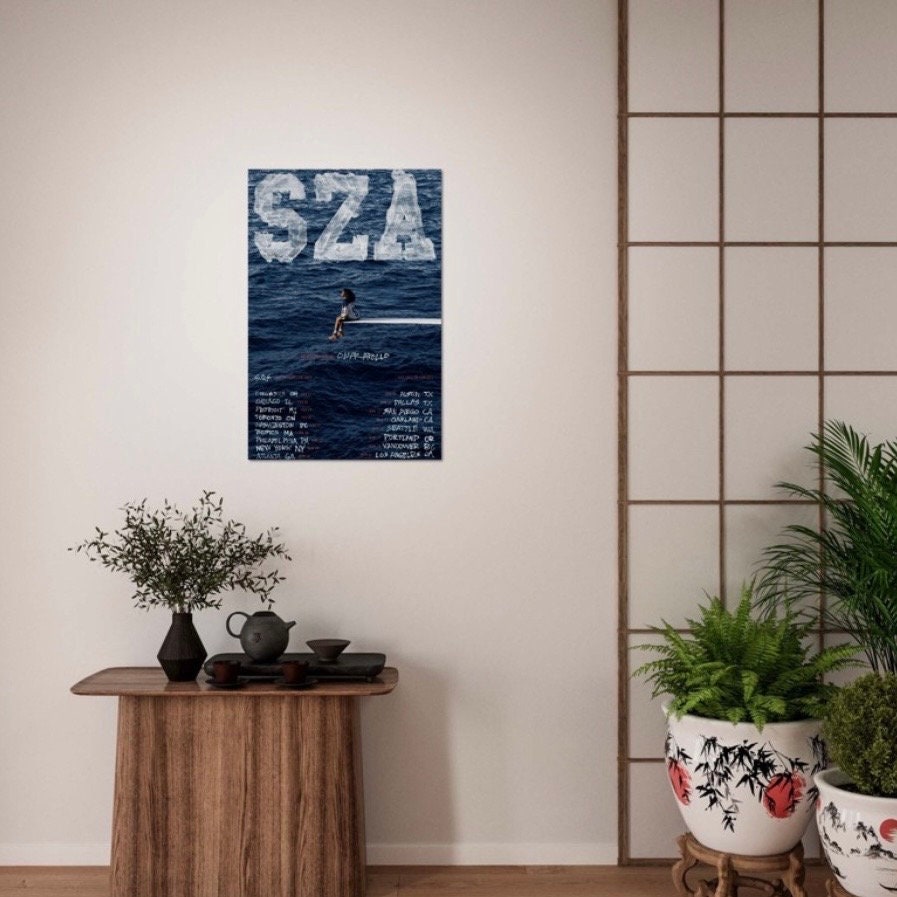 SZA poster - Limited Edition Print - R&B Poster - Multiple Sizes sold ...