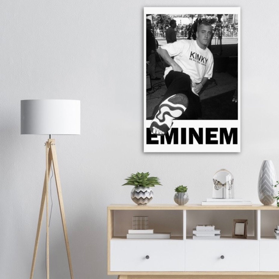 Eminem poster - Limited Edition Print - 90s Hip-Hop Premium Matte ...