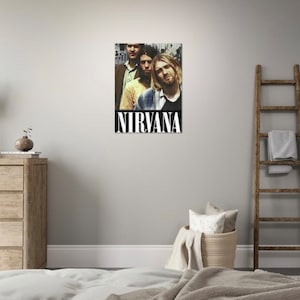 Nirvana Poster Limited Edition Print 90s Rock Poster Multiple Sizes - Etsy