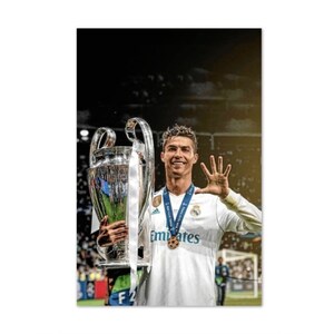 Cristiano Ronaldo Poster Limited Edition Print Football Poster Multiple ...